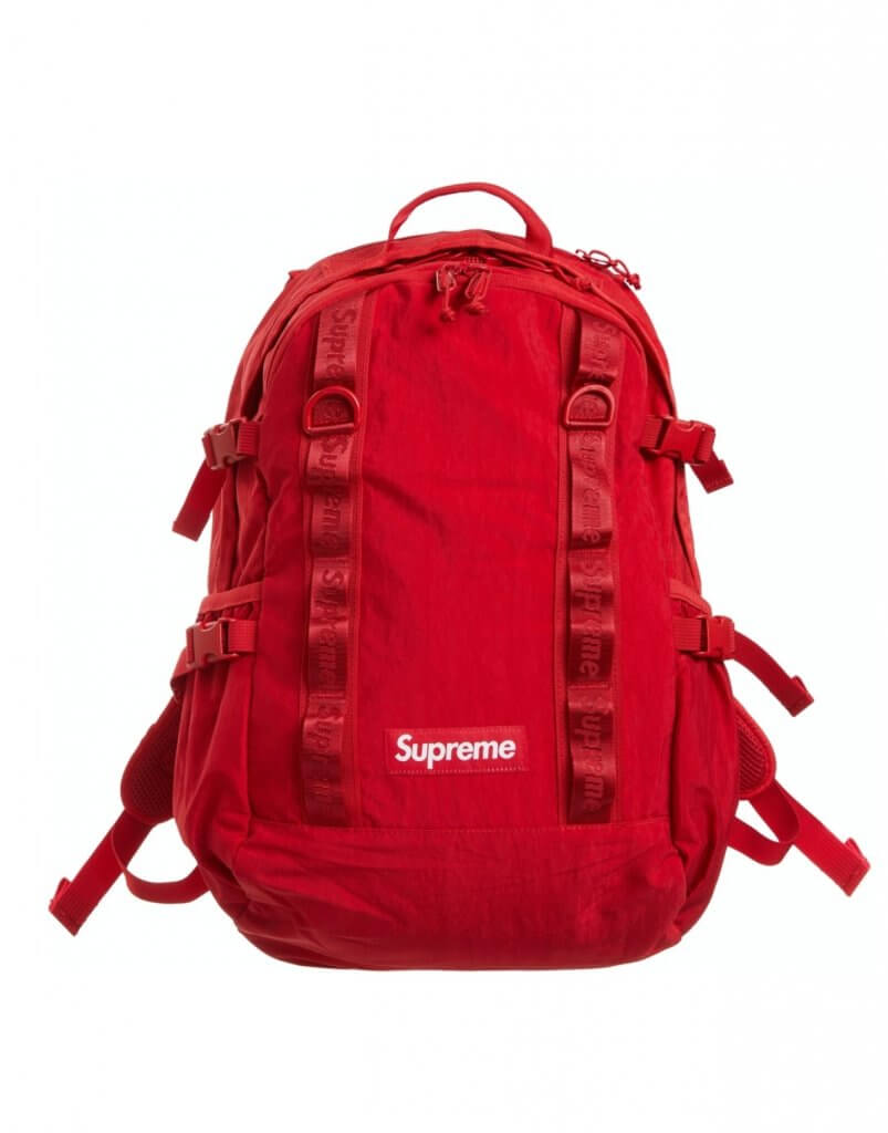 Supreme Backpack Red Color New Design Great Details 100 % Authentic ...
